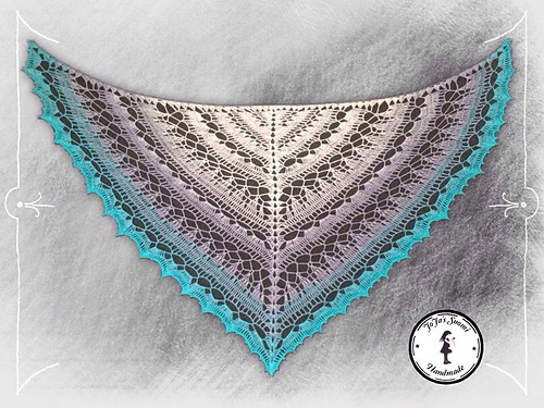 Ravelry: Color Flow Shawl pattern by Elena Madsen