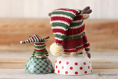 Ravelry: Reindeer Gnome pattern by Jen Hayes