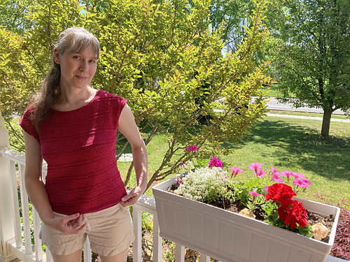 Ravelry: Seychelles tee pattern by Tatsiana Matsiuk