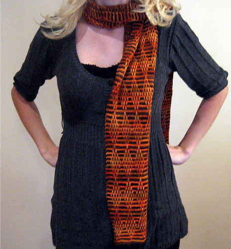 Ravelry: Embossed Scarf pattern by Jennifer Crawford