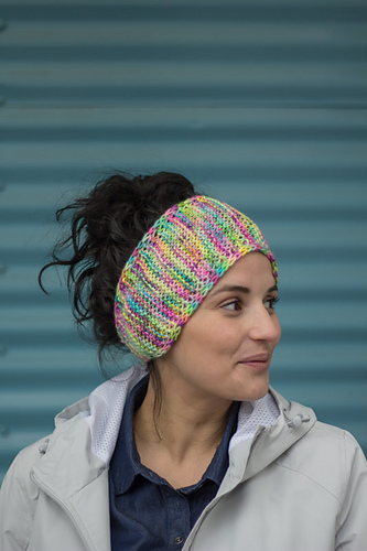 Ravelry: I-Cord Garter Headband pattern by Jenise Hope