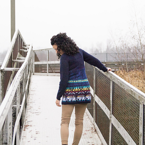 Ravelry: Indian Nights Sweater pattern by Jenise Hope