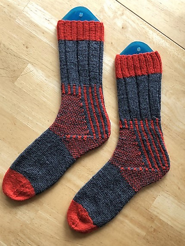 Ravelry: Wild Wool Trail Socks pattern by Jenjoyce Design