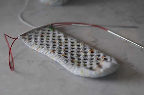 Ravelry: Beekeeper Socks pattern by Jenn Emerson