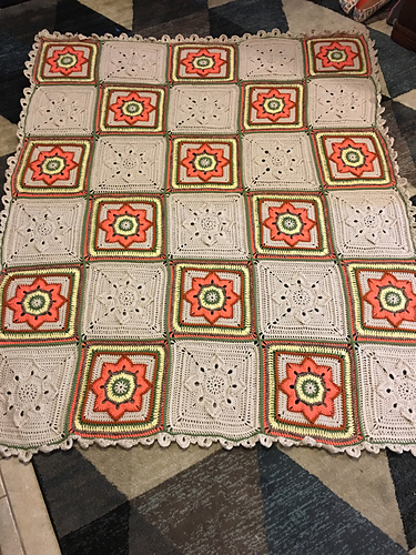 Ravelry: Eight Pointed Flower pattern by Julie Yeager