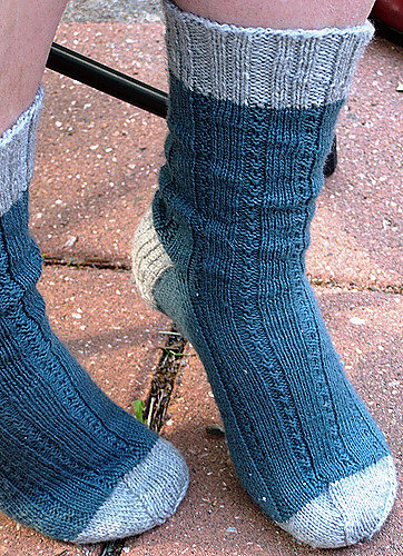Ravelry: Country Socks pattern by Nancy Bush