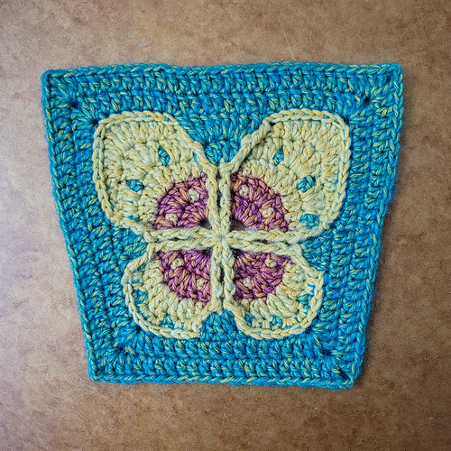 Ravelry: Butterfly Waltz Baby Blanket pattern by Jennifer Olivarez