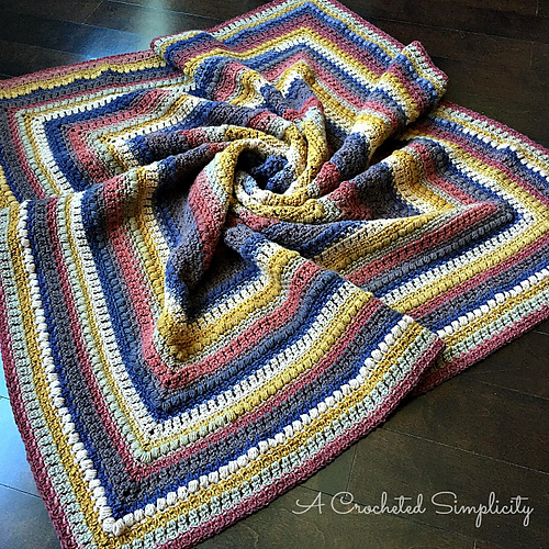 Ravelry: Centaur Mandala Afghan pattern by Jennifer Renaud