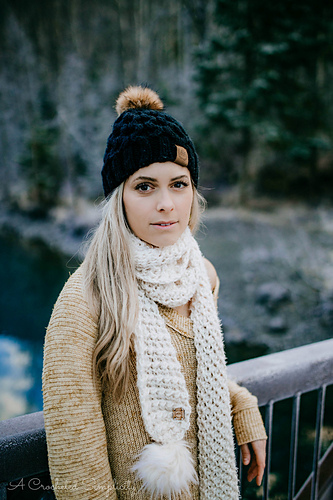 Ravelry: Winter's Edge Scarf pattern by Jennifer Renaud