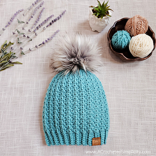Ravelry: Short Row Crochet Beanie & Slouch pattern by Jennifer Renaud