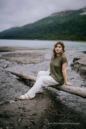 Ravelry: Honeycomb Mesh Crochet Top pattern by Jennifer Renaud