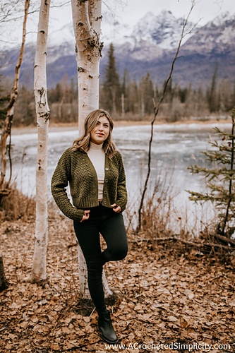 Ravelry: Celsea Button Up Cardigan pattern by Jennifer Renaud