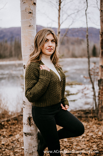 Ravelry: Celsea Button Up Cardigan pattern by Jennifer Renaud