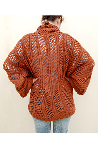 Ravelry: Stella Openwork Oversized Coat pattern by Jennifer Wenger-Turchen