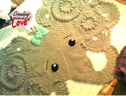 Ravelry: Jennifermac4253's Elephant Rug/Blanket