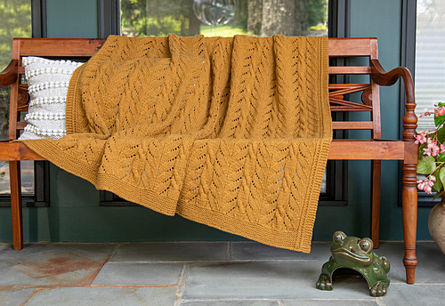 Ravelry: Cable Dance Blanket pattern by Jenny Monteleone