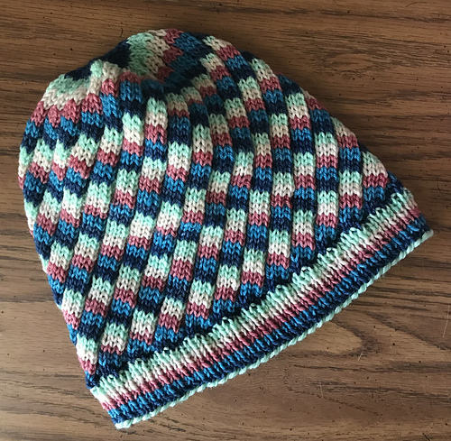 Ravelry: Checkerwork Hat pattern by Vexy