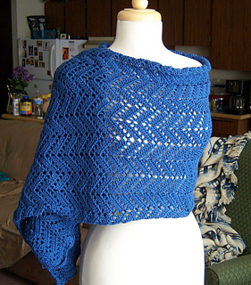Ravelry: JensHooks' Chevron Lace Wrap