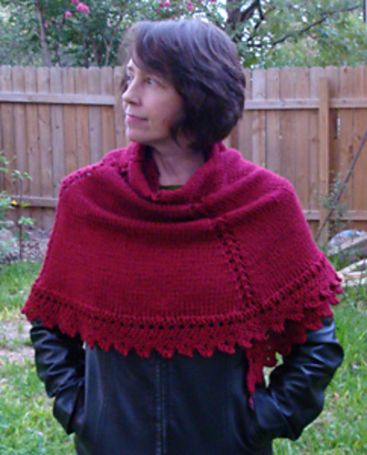 Ravelry: Half-Circle Shawl pattern by Jennifer Jones