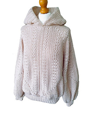 Ravelry: Moon Shimmer Hexagon Sweater pattern by Sharon Goodwin