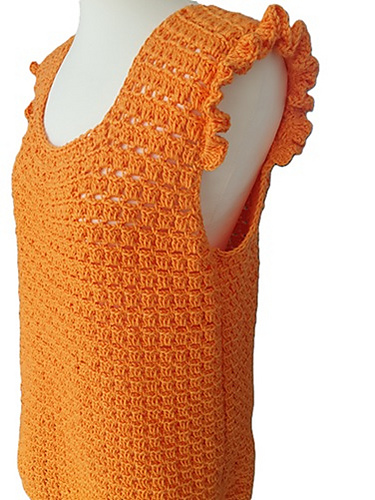 Ravelry: Elise Summer Top pattern by Sharon Goodwin