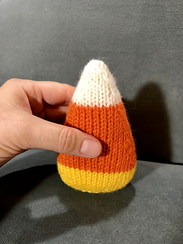 Ravelry: Halloween Candy Corn Cutie pattern by Jeremy Butcher
