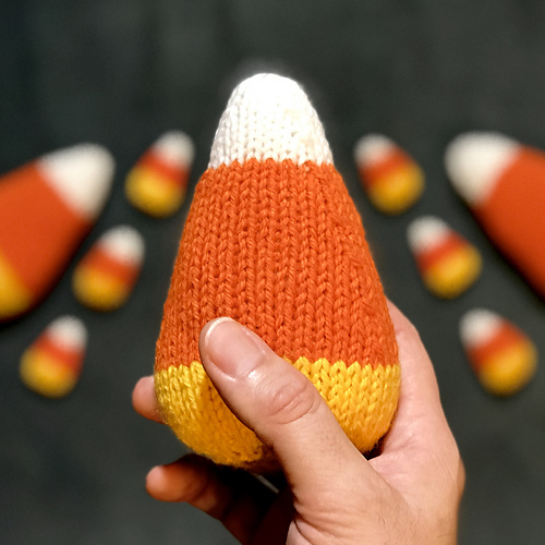 Ravelry: Halloween Candy Corn Cutie pattern by Jeremy Butcher