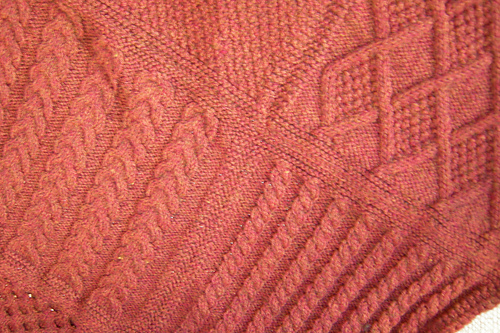 Ravelry: All About Aran afghan pattern by Janet Szabo