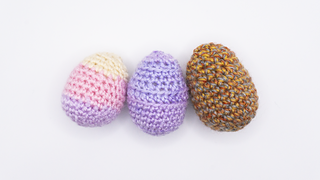 Ravelry: Easter Eggs Three Ways pattern by Jesscrafting