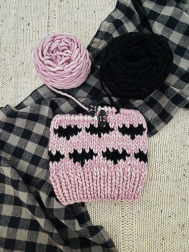 Ravelry: Sibella (Bat) Beanie pattern by North Country Knts-Jessica Kogut