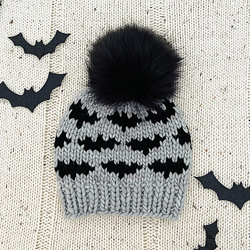 Ravelry: Sibella (Bat) Beanie pattern by North Country Knts-Jessica Kogut