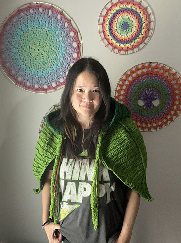 Ravelry: Forest Goblin Hood pattern by Jessica Brewer