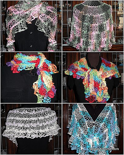 Ravelry: Natalie Crochet Net Shawl and Wrap pattern by Jessie Rayot
