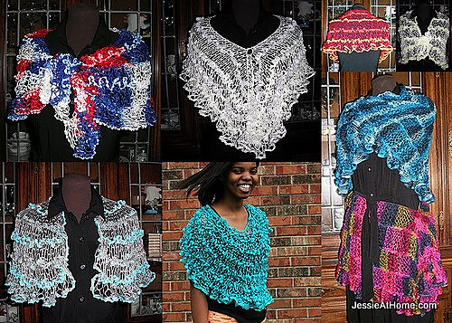 Ravelry: Natalie Crochet Net Shawl and Wrap pattern by Jessie Rayot