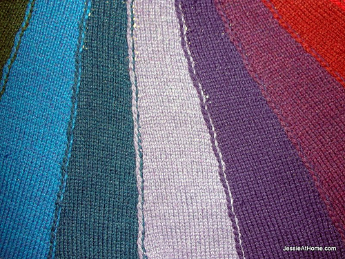 Ravelry: Join~As~You~Go Knitted Vertical Stripes pattern by Jessie Rayot