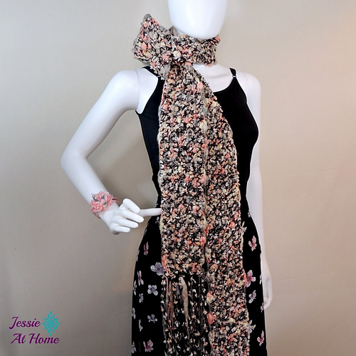 Ravelry: Basic Boho Crochet Scarf pattern by Jessie Rayot