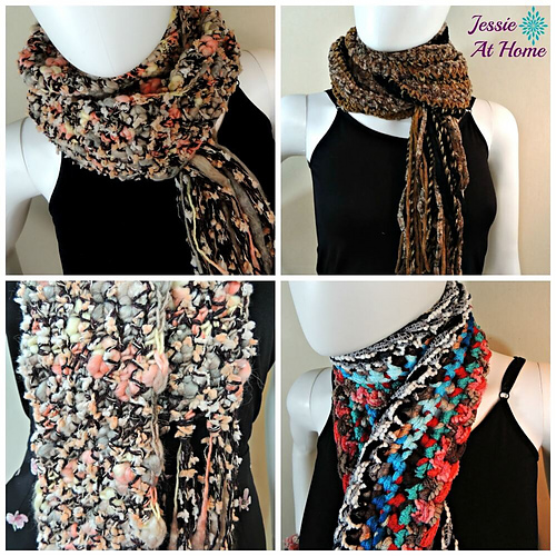 Ravelry: Basic Boho Crochet Scarf pattern by Jessie Rayot
