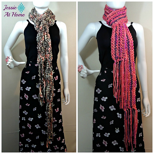 Ravelry: Basic Boho Knit Scarf pattern by Jessie Rayot