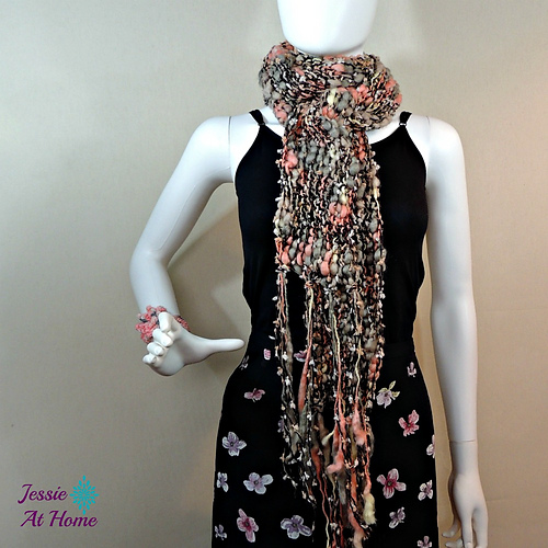 Ravelry: Basic Boho Knit Scarf pattern by Jessie Rayot