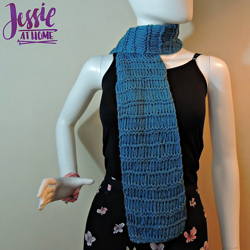 Ravelry: Basic Drop Stitch Scarf pattern by Jessie Rayot
