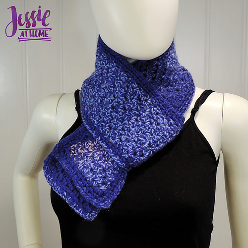 Ravelry: Scarf Squared Half Double Crochet (hdc) C2C pattern by Jessie ...