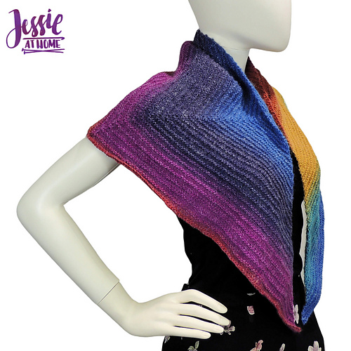 Ravelry: Extended Triangle Wrap pattern by Jessie Rayot