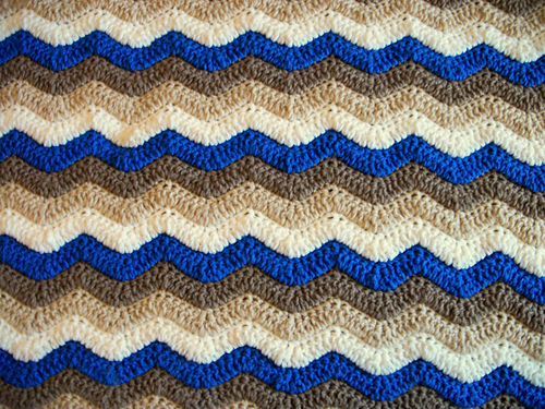 Ravelry: Ripple Throw pattern by Red Heart Design Team