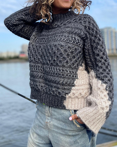 Ravelry: eurus sweater pattern by aegyoknit, by Karoline Skovgaard Bentsen