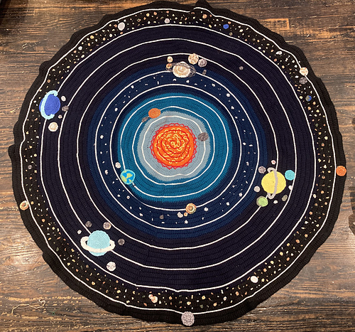 Ravelry: Into Orbit pattern by Jennifer Hedrick