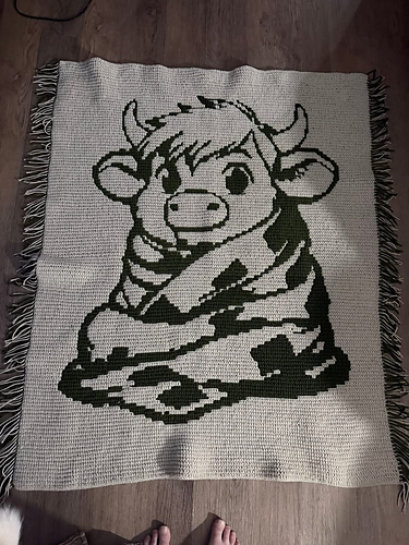 Ravelry: Snuggle Cow pattern by Jennifer Hedrick