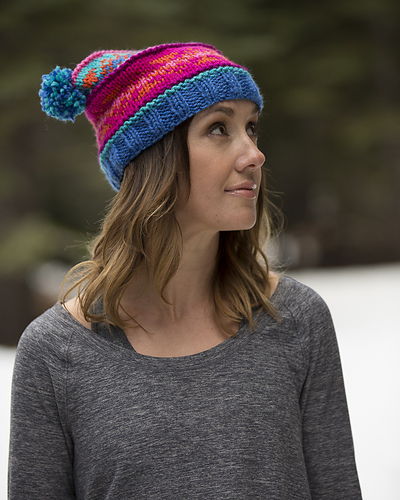 Ravelry: Whimsical Ski Hat pattern by Marly Bird