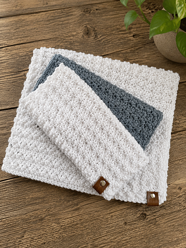 Ravelry: Farmhouse Dishcloth & Towel Set pattern by CozyCoz