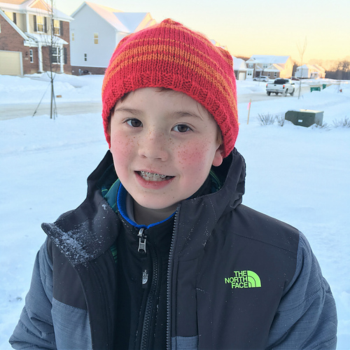 Ravelry: Holden's Striped Hat pattern by Joan Laws