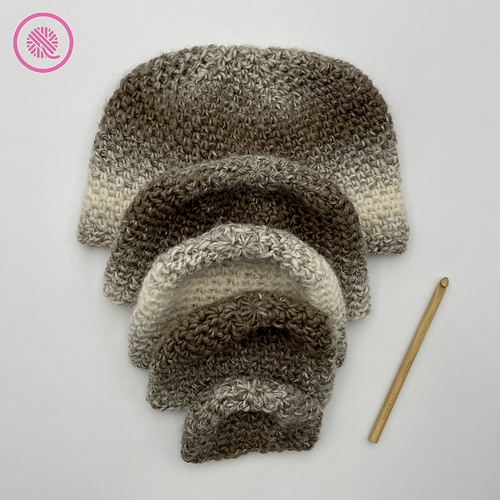 Ravelry: Easy Linen Stitch Hat pattern by Kristen Mangus